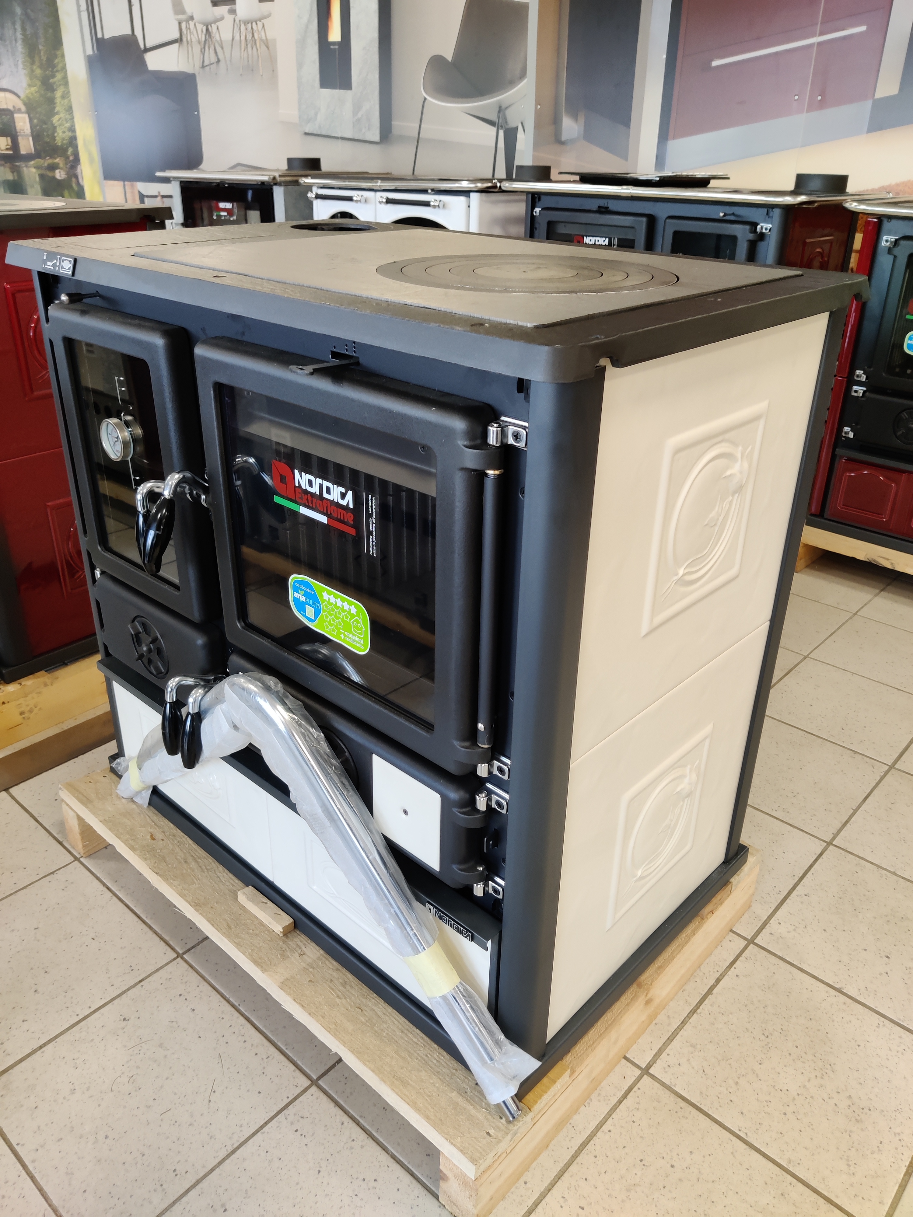 Puuhella La Nordica ROSA Reverse SX | Puuhellat ja -takat | Kone-Glans