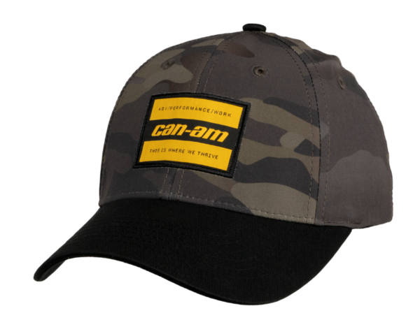 Can-Am Patch Lippalakki Camo | Can-Am asusteet | Kone-Glans