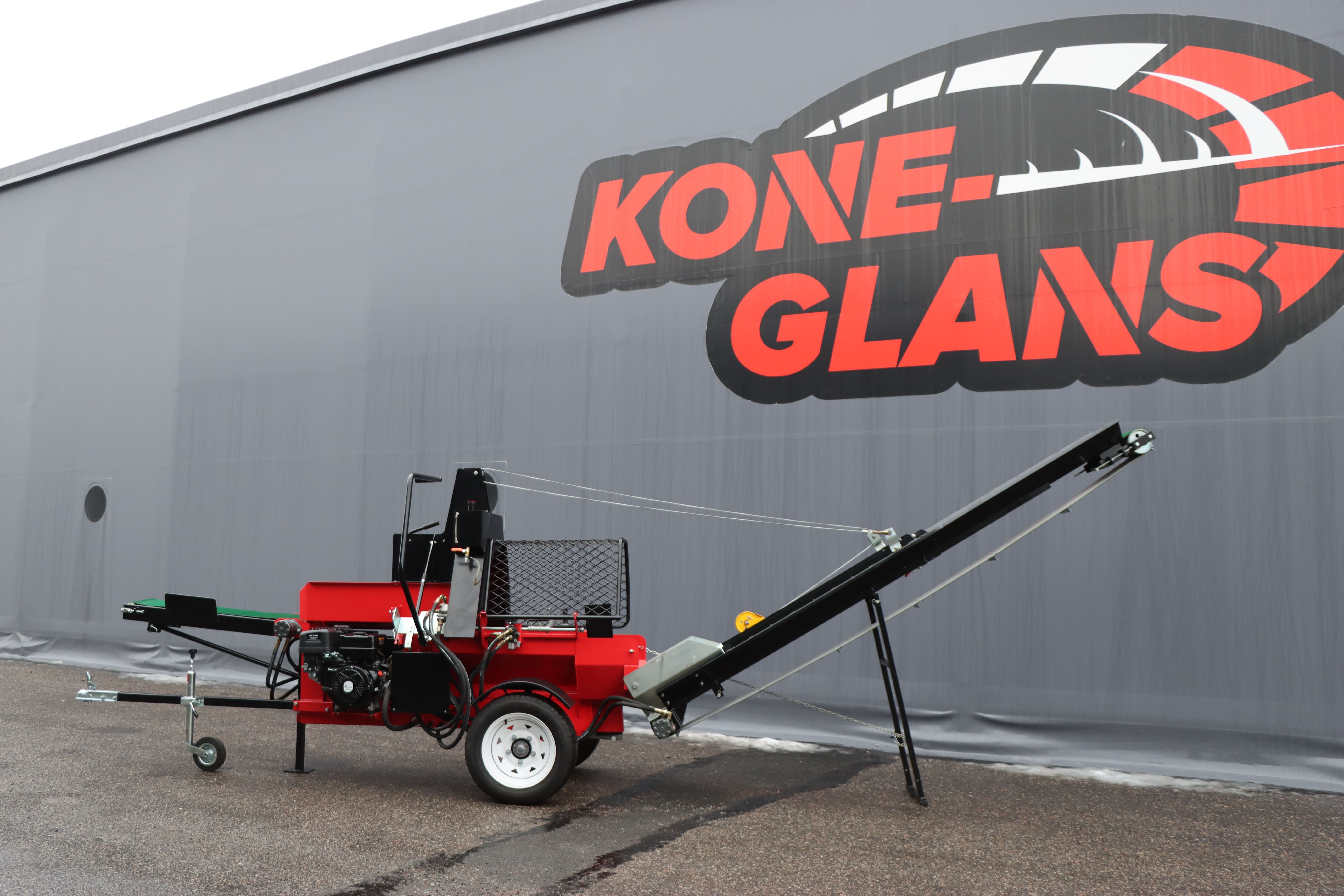 Järeä pilkekone FP20 kuljetinhihnalla | Halkaisukoneet ja klapisirkkelit | Kone-Glans