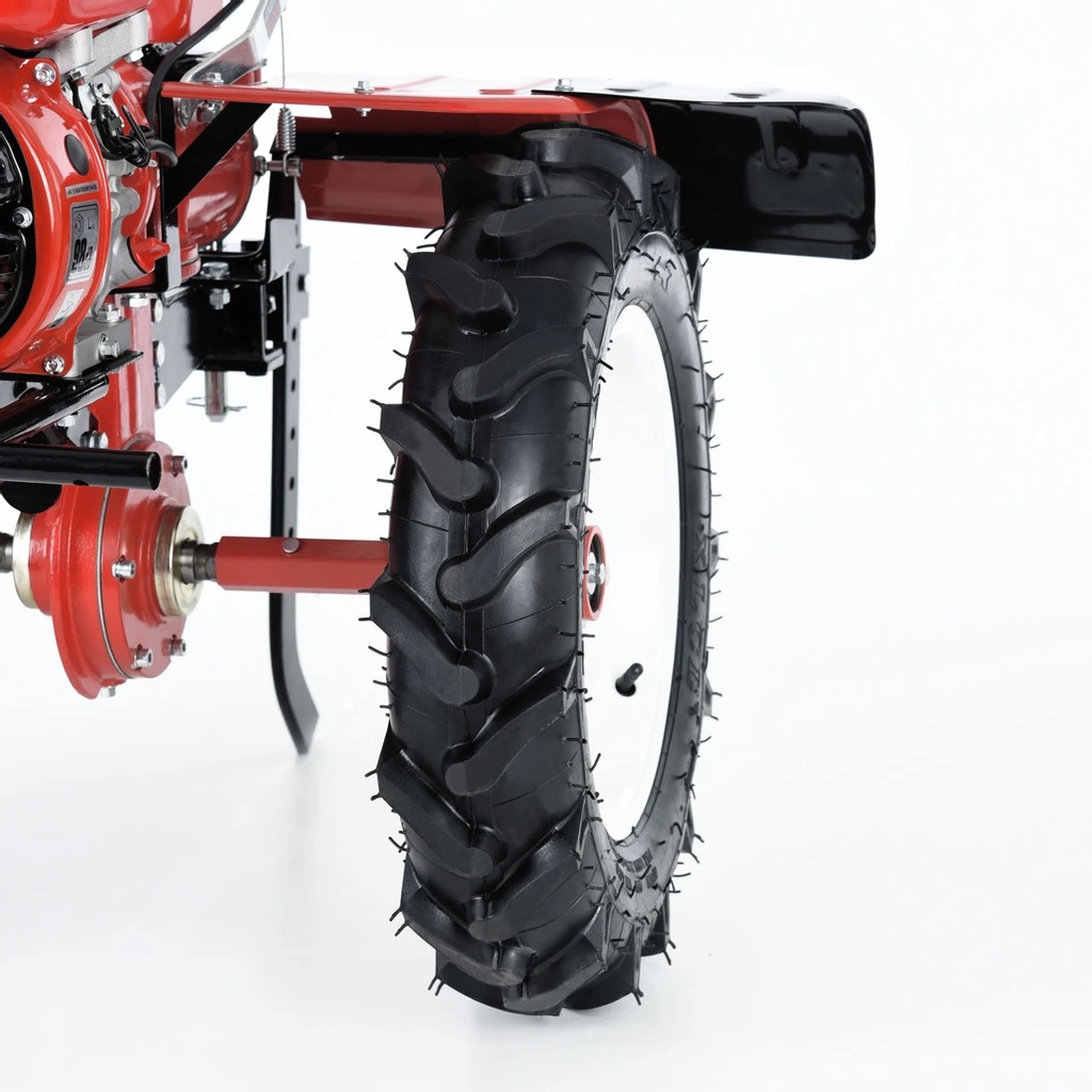 Puutarhajyrsin / sarvitraktori peräkärryllä Hecht 57100 ...