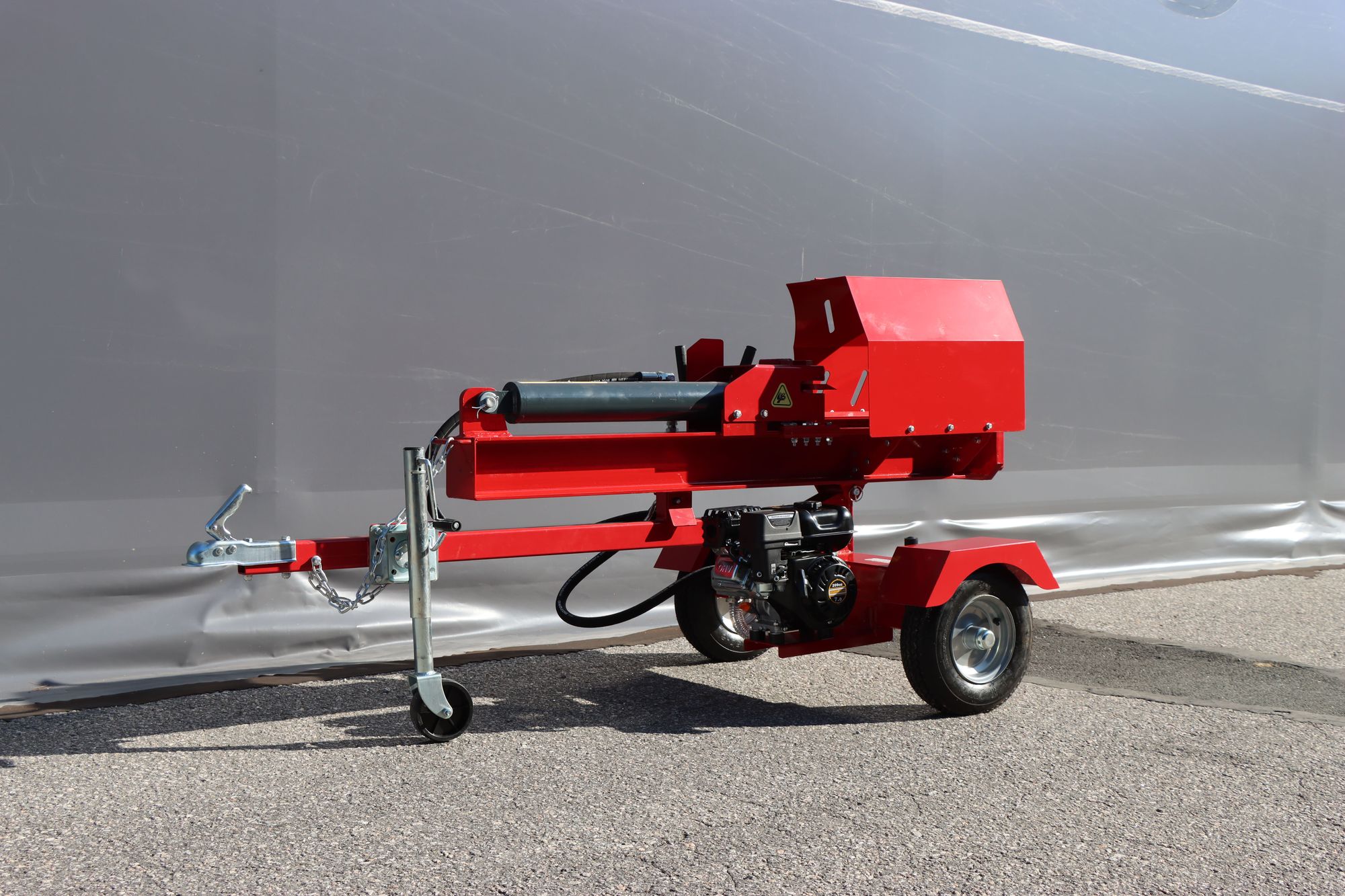 Hinattava klapikone LS18T polttomoottorilla | Halkaisukoneet ja ...