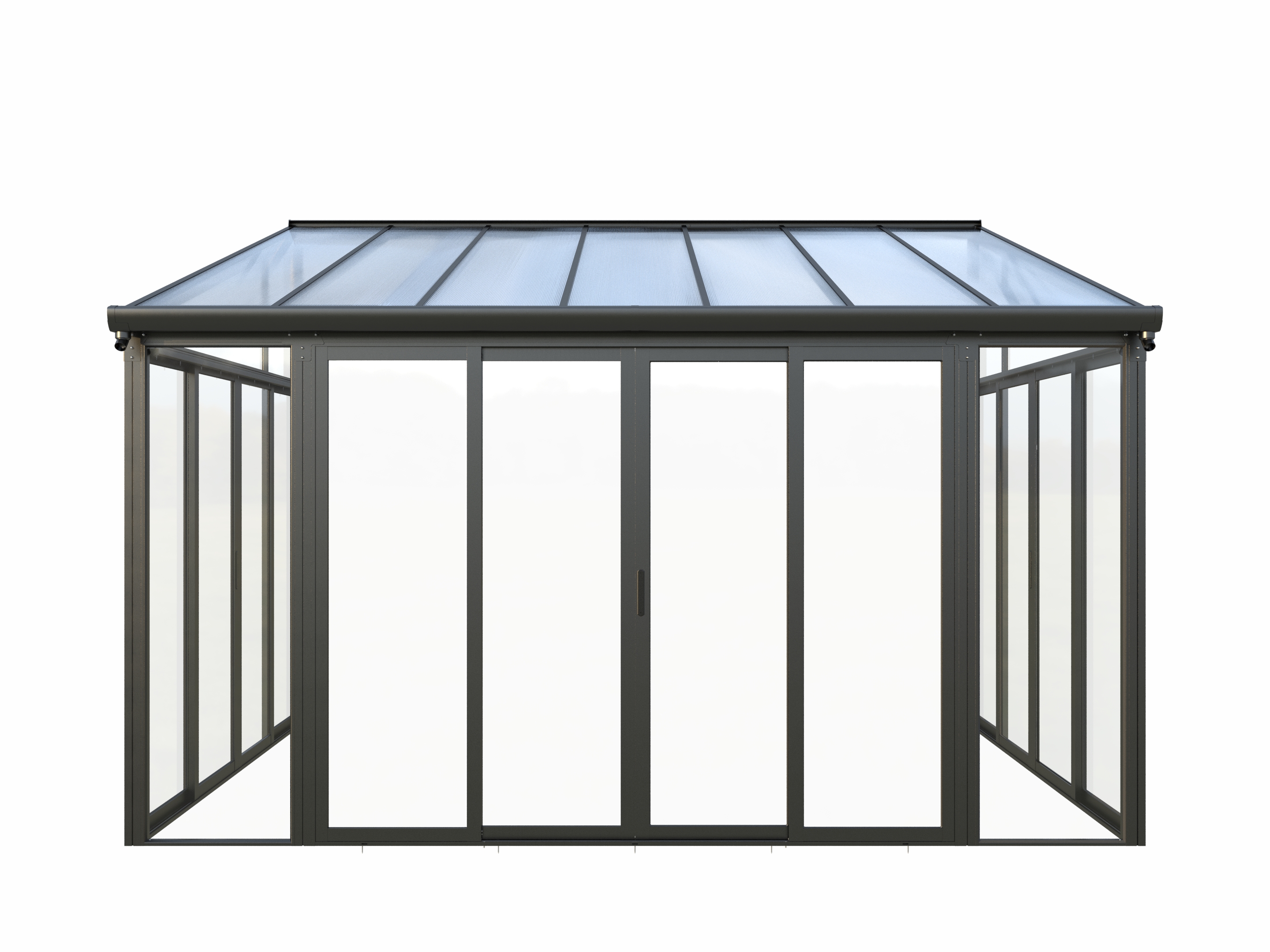 Katettu terassi / terassikatos Sunor Luxury 3 x 4,3 m | Terassikatokset ...